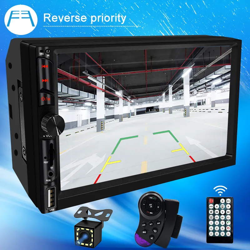7'' Double Din Car Stereo Autoradio Multimedia MP5 Player Touchscreen ...