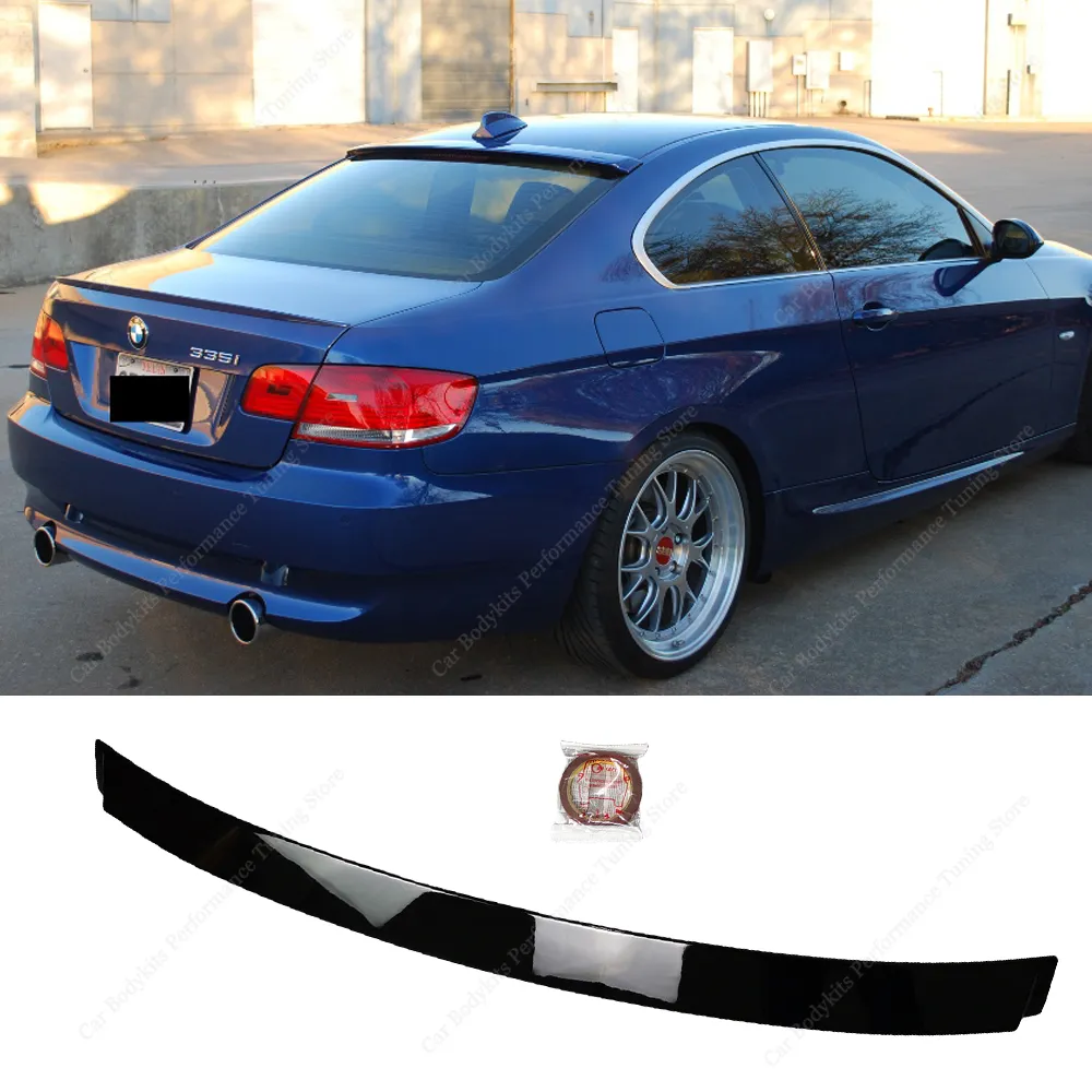 DHgate.com:BMW Performance Carbon Rear Roof Wing E92 Gloss Black Trunk ...