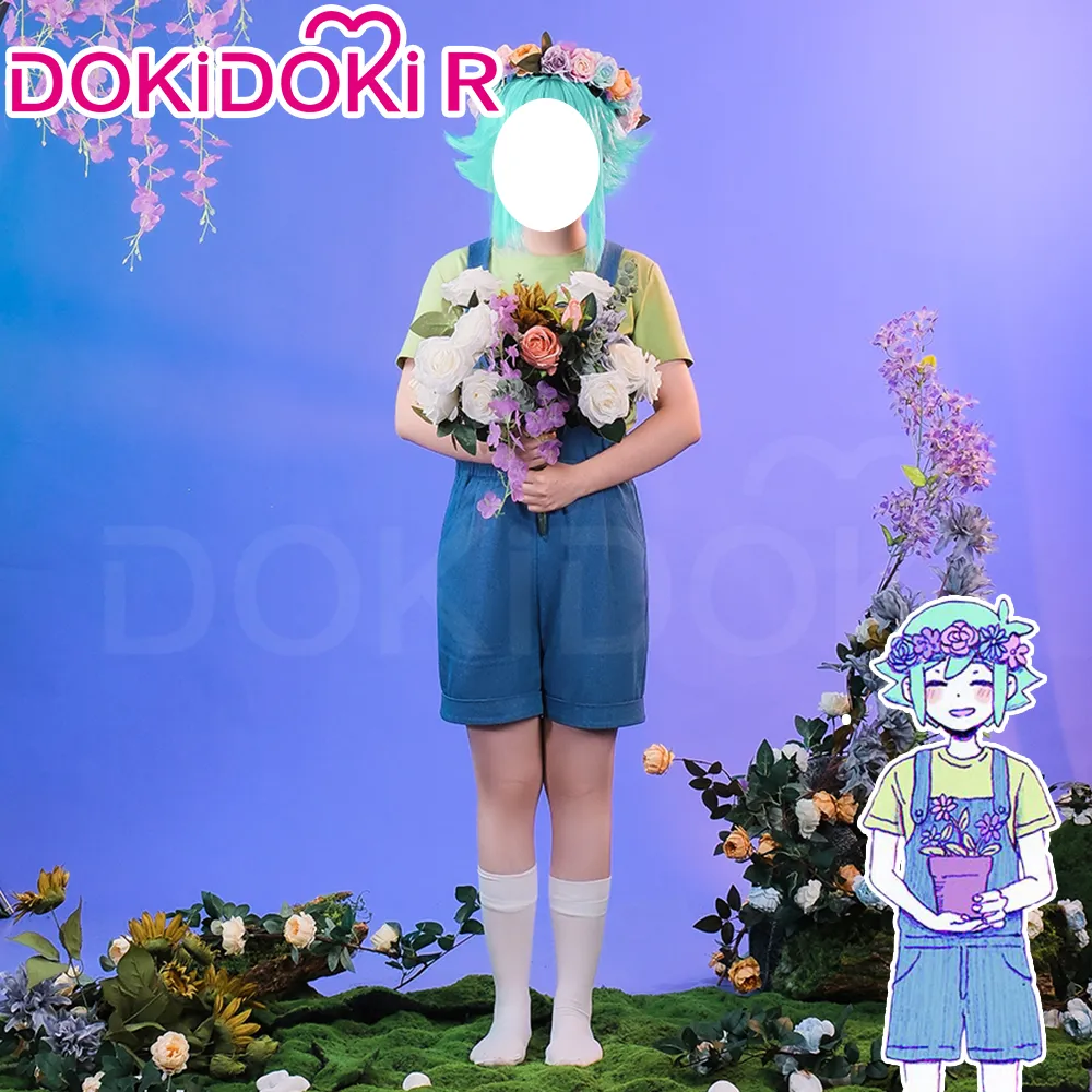 DokiDoki R Basil Cosplay Costume OMORI Game Outfit, Sizes S 2XL ...