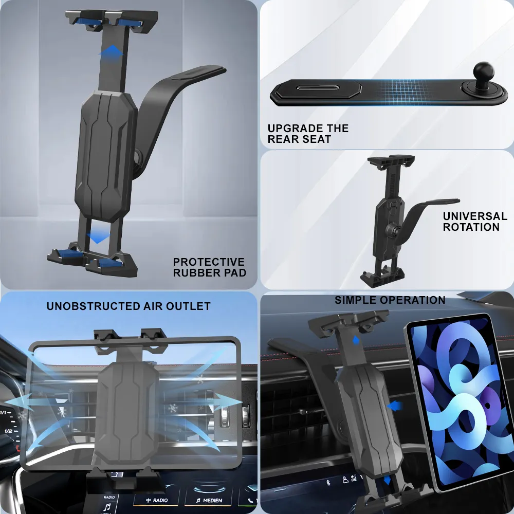 DHgate.com:Foldable Universal Car Tablet Holder: Easy-Mount Dash or ...