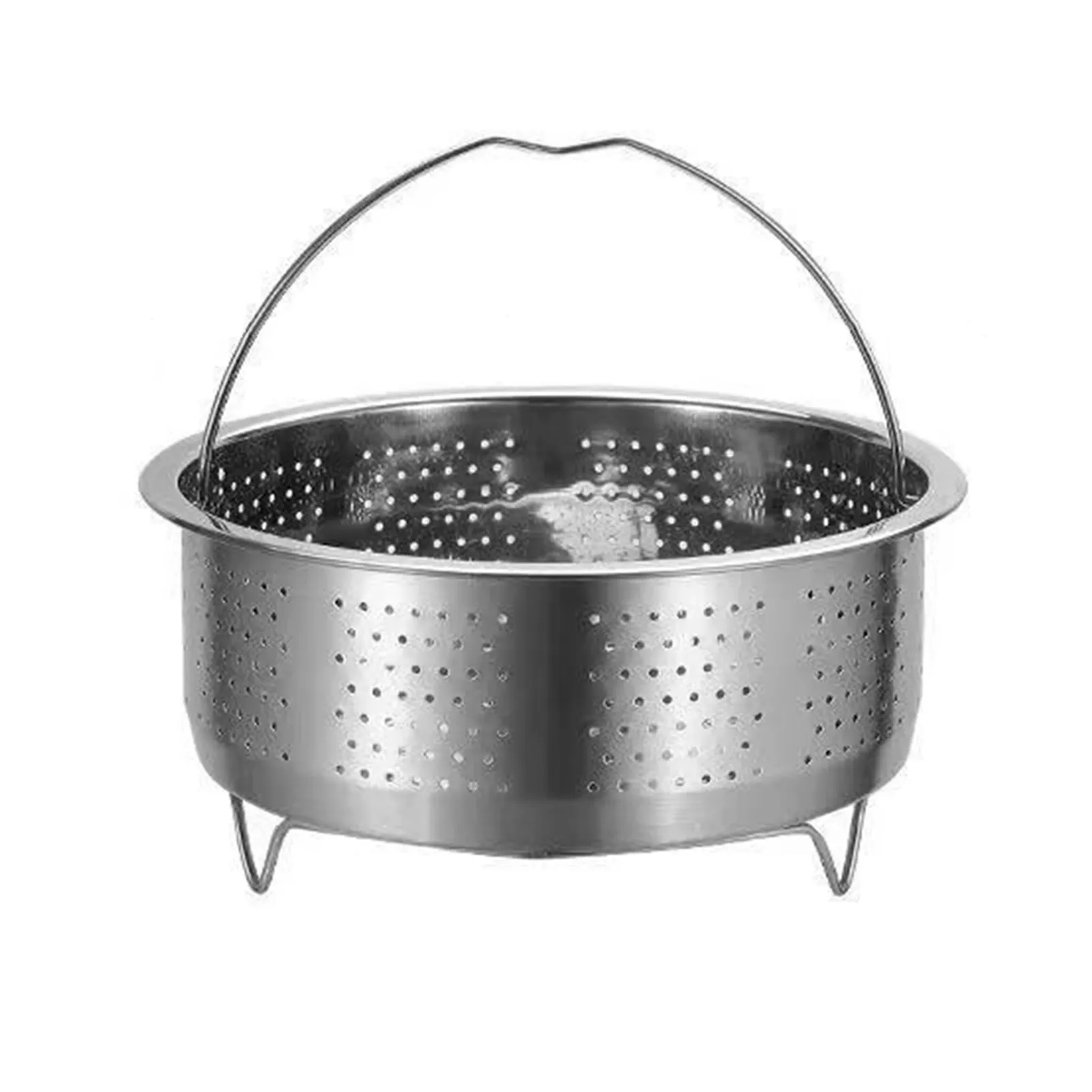 Steamer Basket for Pressure Cooker, Small Silver Steamer Pot with ...