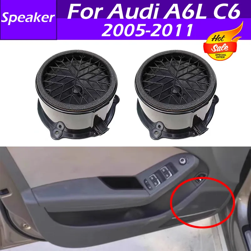 Audi A6L C6 2005-2011 Rear Door Tweeter Mid Range Horn Speaker, High ...