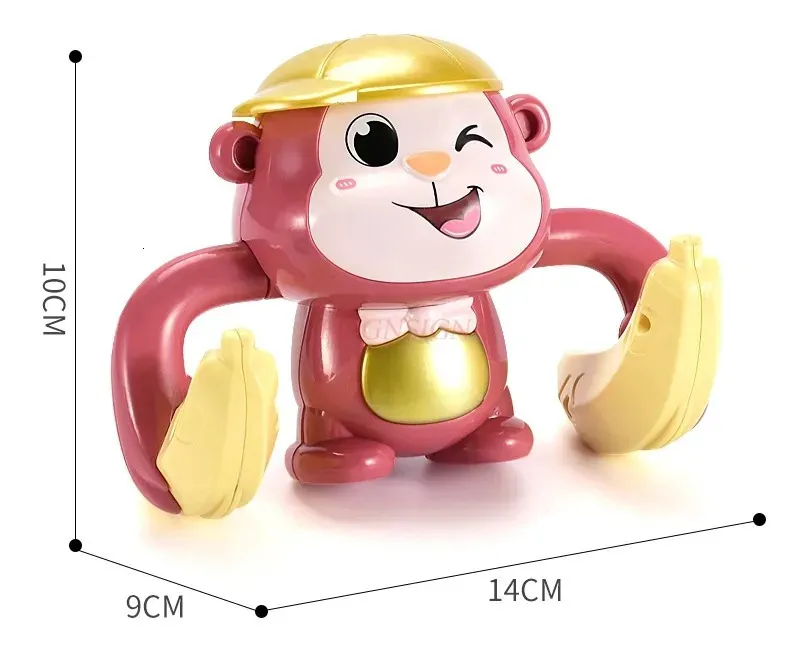 Interactive Monkey Toy: Rolling Acrobatic Toy For... From Deng08, $10. ...