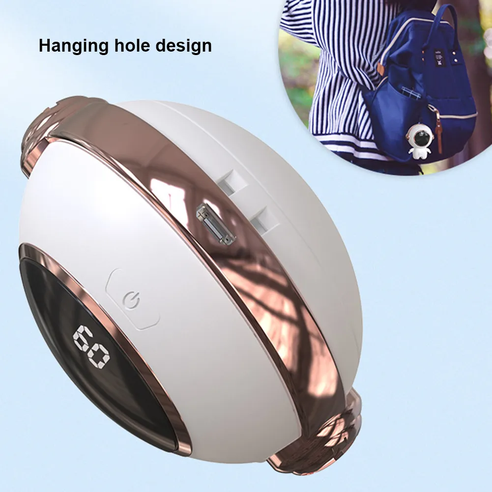 2-in-1 Rechargeable Hand Warmer Power Bank with Temperature Display ...