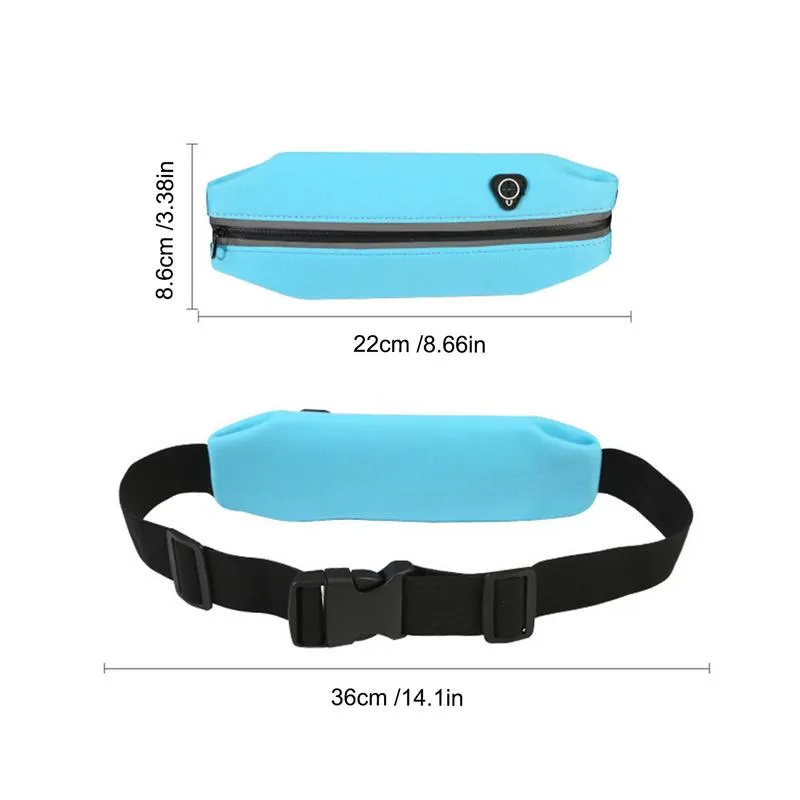 Waterproof Running Belt for Women - Lightweight, Reflective, Phone ...