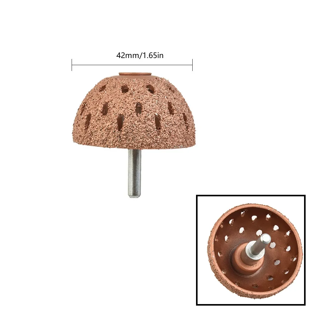 42/55mm Tire Grinding Head Rasp Buffer Ball Tyre Repair Hand Tool ...