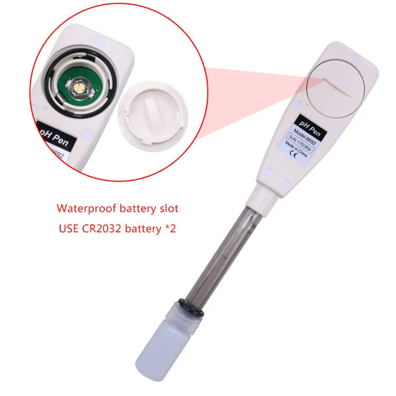 Wholesale AZ8692 Portable PH Testing Pen Length Measuring Rod PH Meter ...