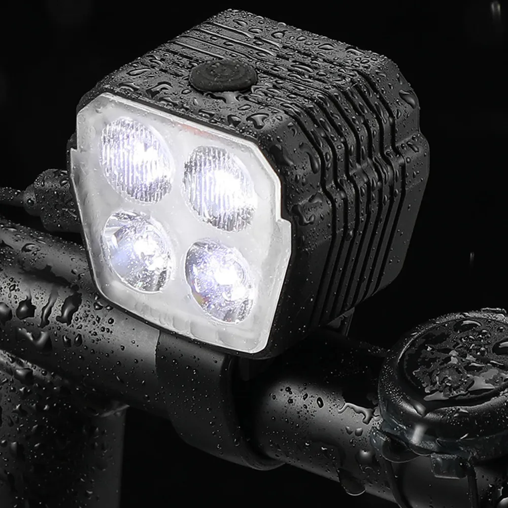 LED Bike Front Light Bicycle Light USB Charging With Horn Cycling ...