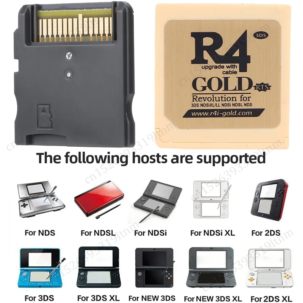 DHgate.com:R4 DS PRO/R4 GOLD Upgraded RTS Flashcard Adapter: Secure ...