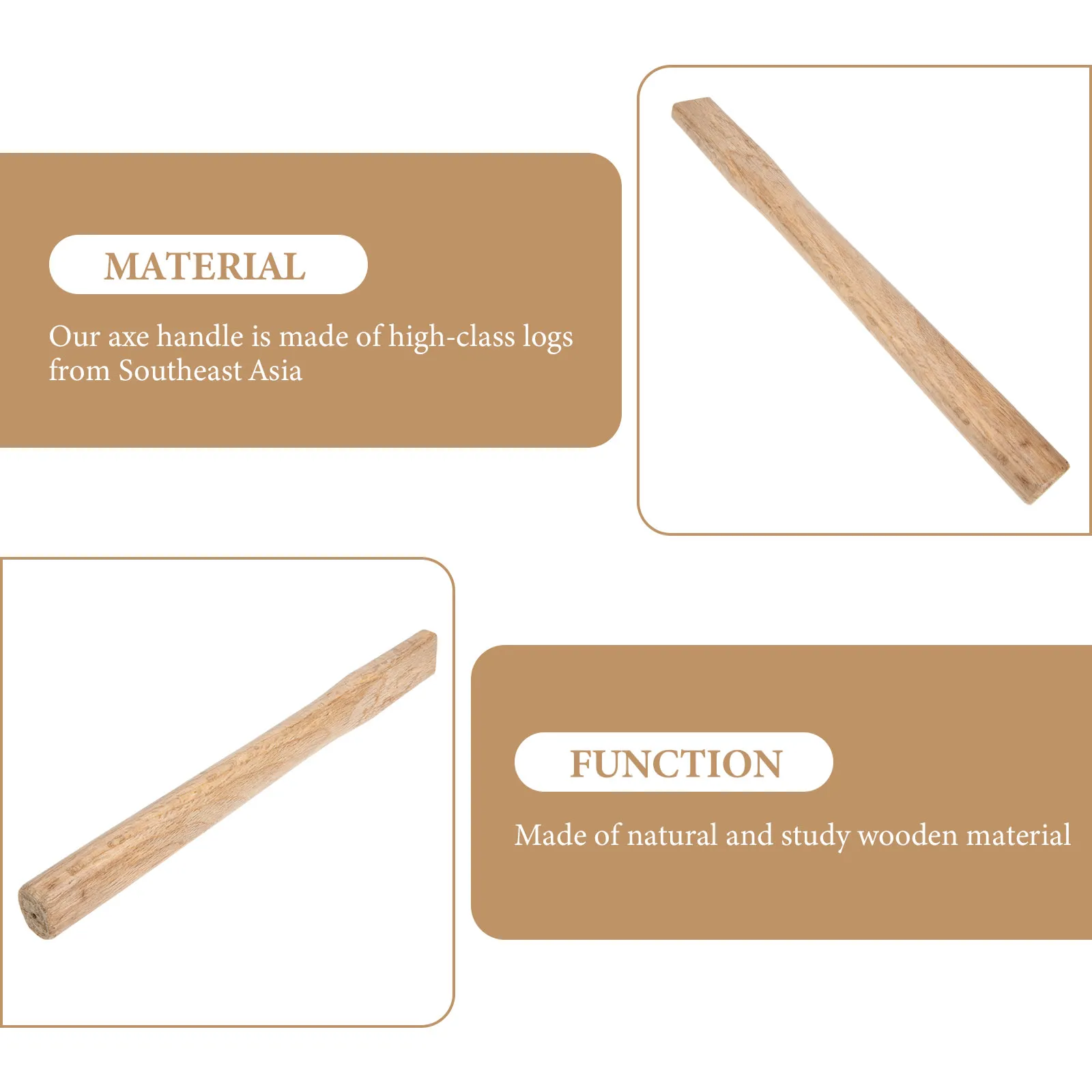 Wood Handle Axe Handles Replacement Axe Handle Wooden Axe Handle ...