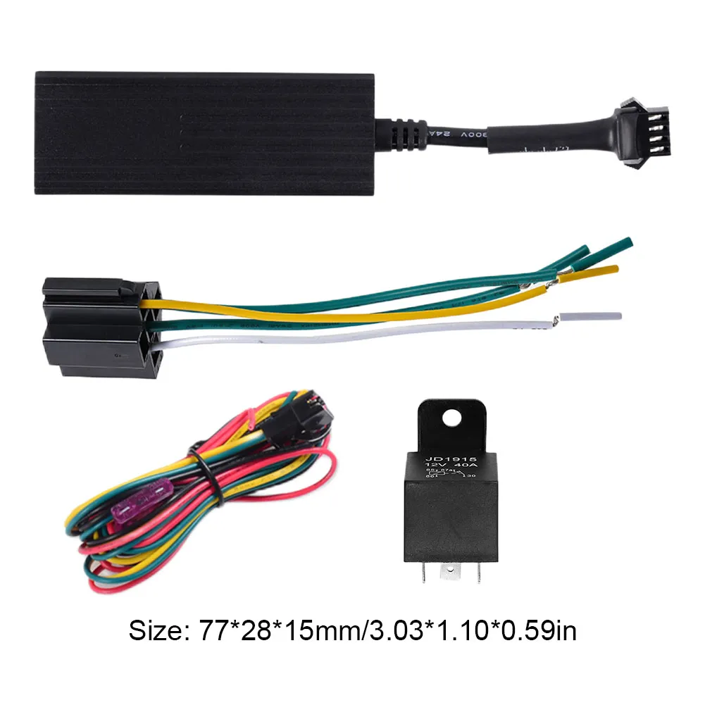 GPS Tracking Strips: 2G Mini Waterproof Vehicle Tracker with Real-Time ...
