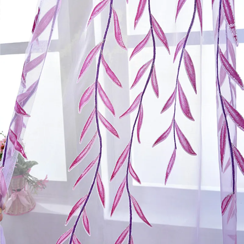 DHgate.com:Green Tulle Curtains for Windows, Sheer Voile Drapes ...