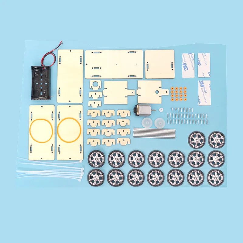 Wooden Electric Train STEM Kit: Build, Learn, & Play Educational Toy ...