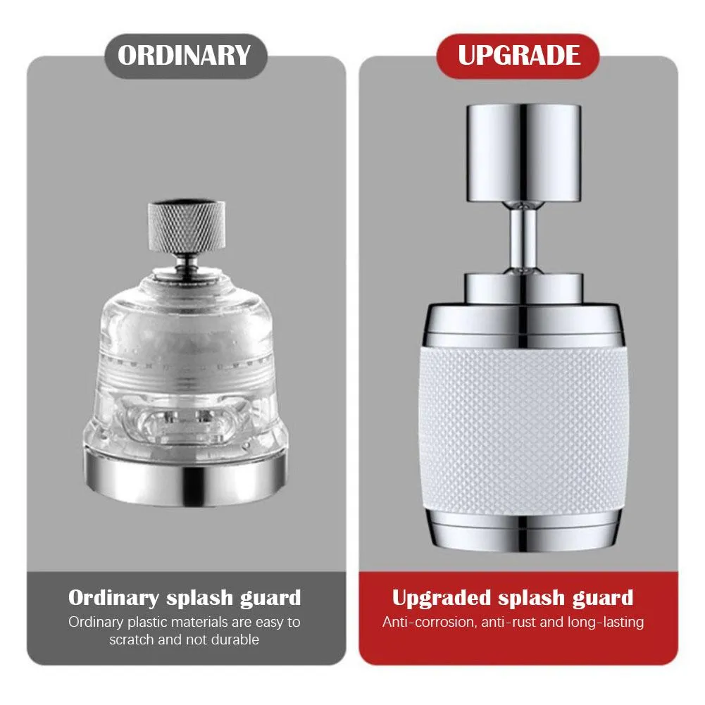 720° Swivel Kitchen Filter Faucet 3 Mode Adjustable Faucet Extender ...