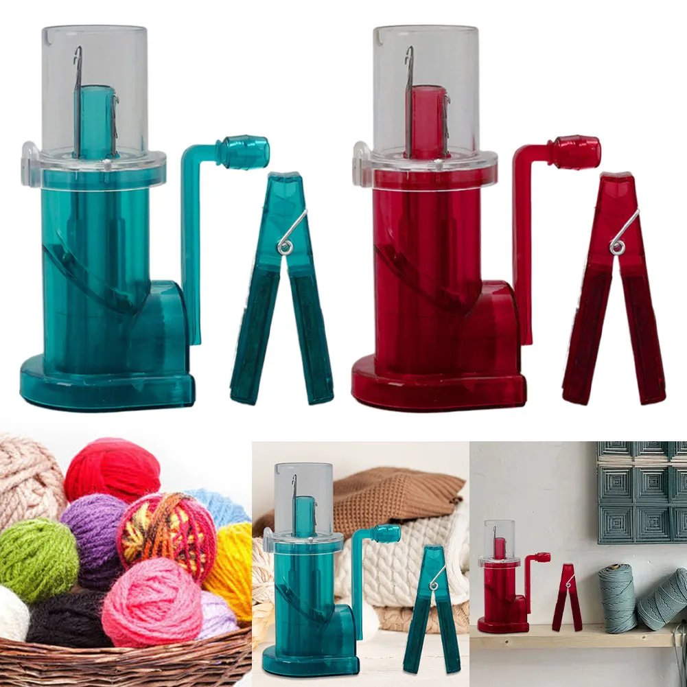 DHgate.com:Mini Hand-Operated Knitting Spool Knitter with Colored Mini ...