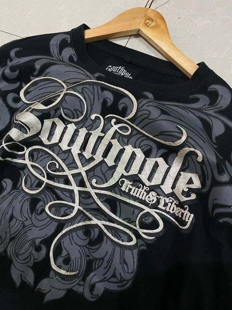 Long Sleeve Print Shirt: Y2K Hip Hop Gothic Style - Shop Now! from ...