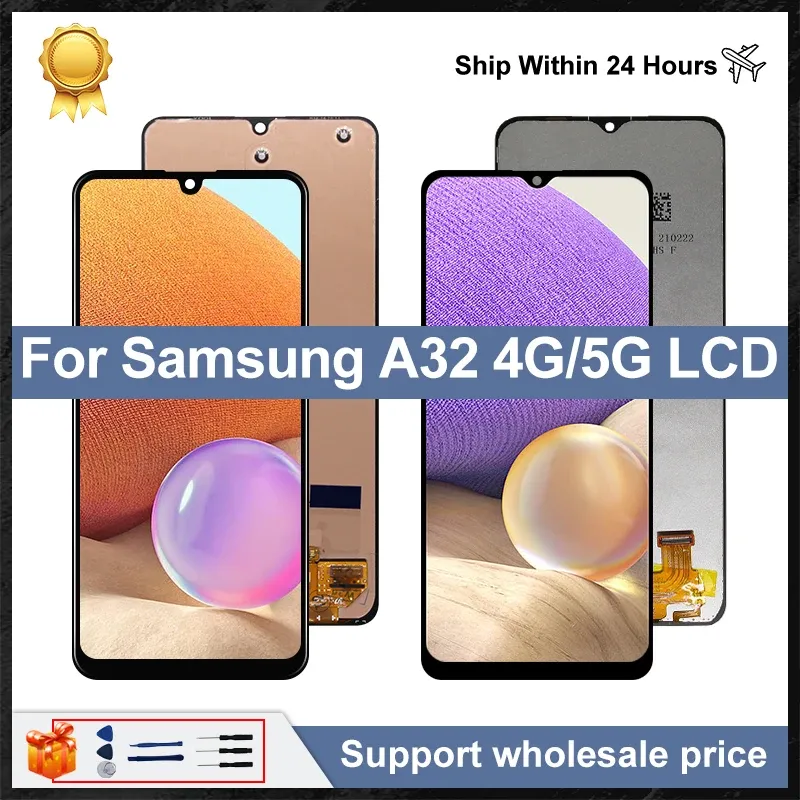 Samsung Galaxy A32 4G and 5G LCD Display Touch Screen Digitizer ...