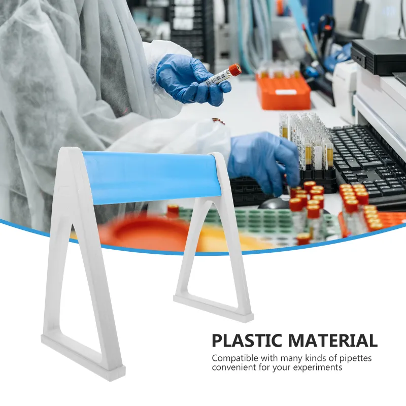 Laboratory Grade Pipettor Stand Holder: Durable Polypropylene Pipette ...