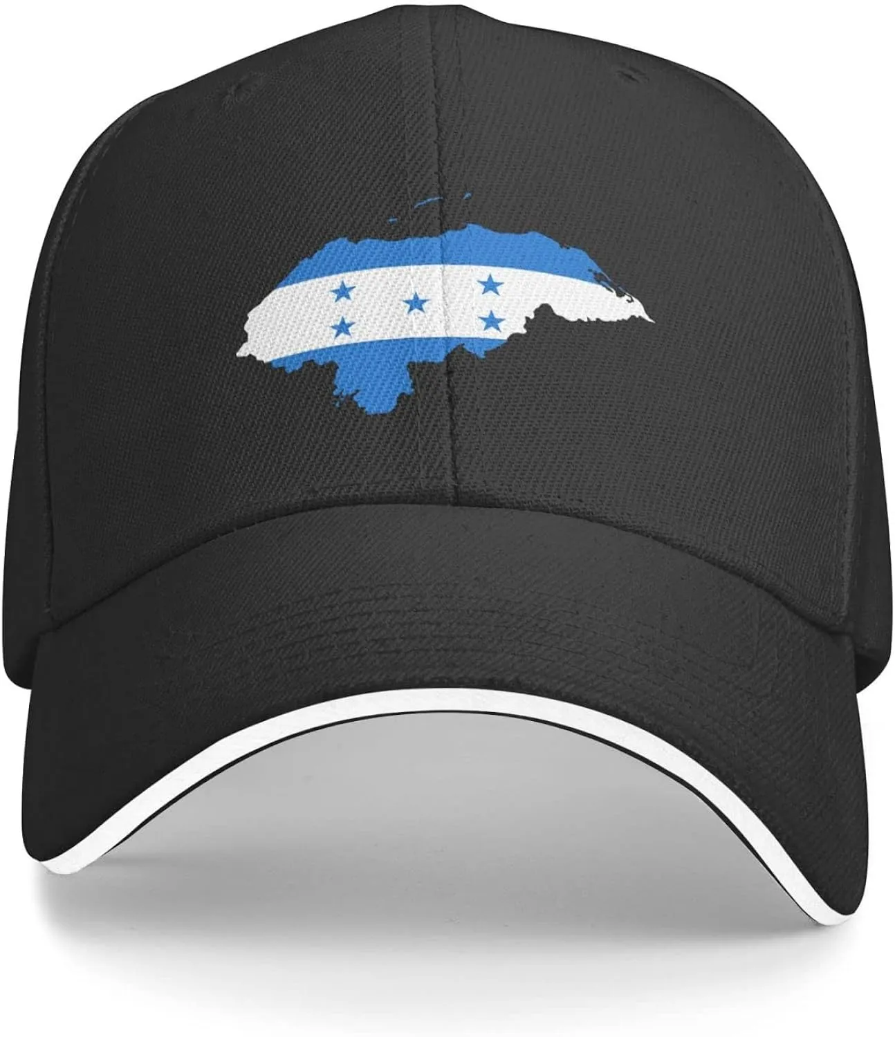 Wholesale Adjustable Honduras Terrain Map Cool Mens Baseball Hats For ...