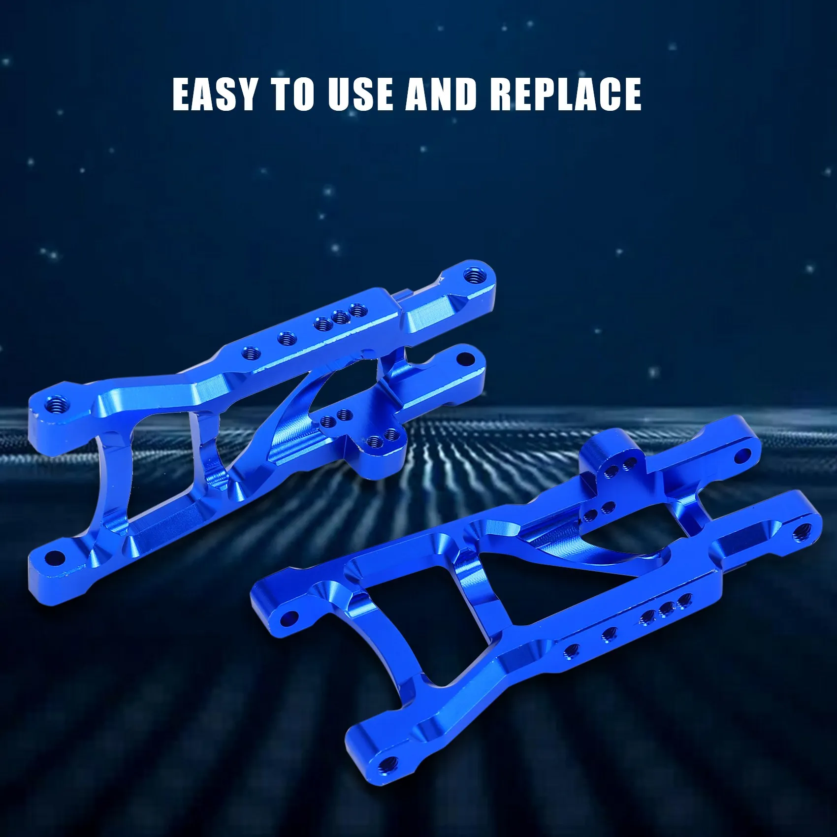 Aluminum Alloy Rear Stub Axle Parts Kit for 1/10 Traxxas 2WD Slash ...