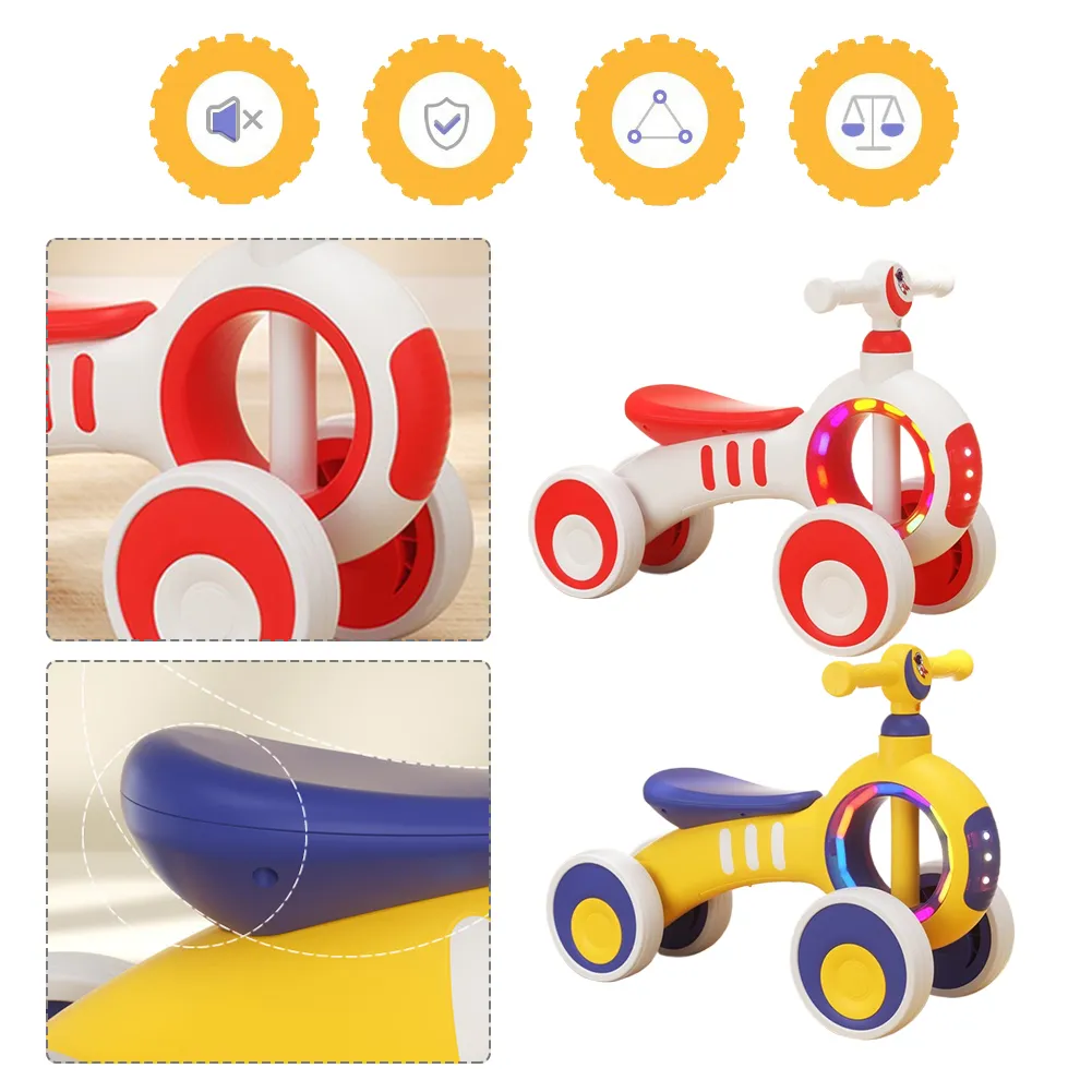 DHgate.com:1-3Y Kids Sliding Balance Car, Toddler Music Light-up ...