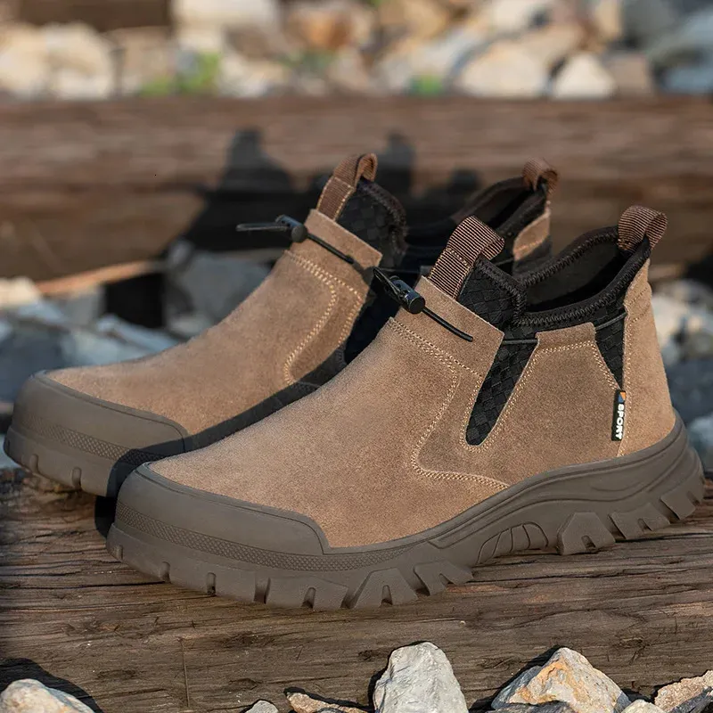 Indestructible Steel Toe Shoes: Men's Work Safety Boots with Anti ...