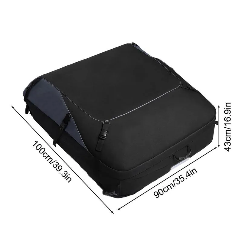 Waterproof Car Top Storage Organizer | Rooftop Cargo Carrier With 6 ...