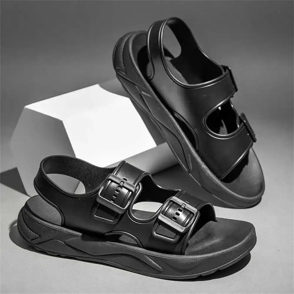 DHgate.com:Oversized Comfy Men's Slip-On Sandals in Nude Black for ...