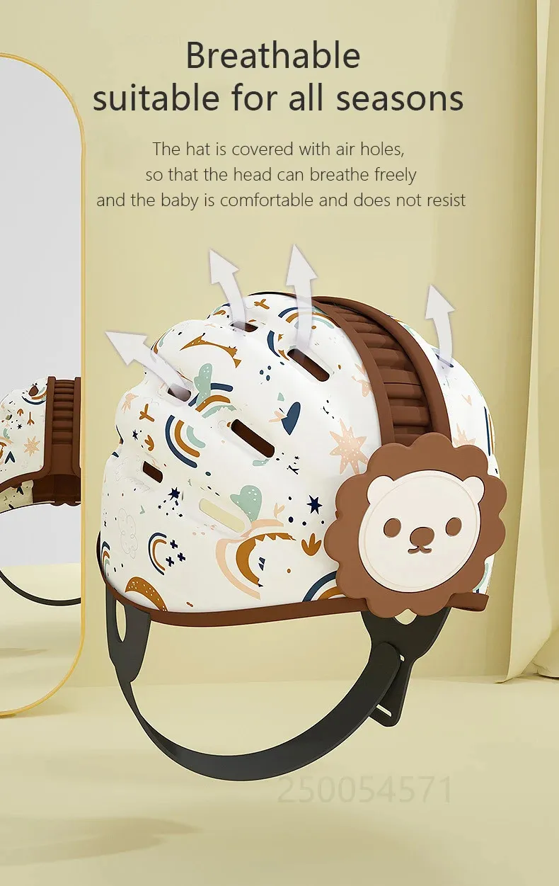 Adjustable Infant Helmet for Crawling & Walking: Safety Head Protector ...