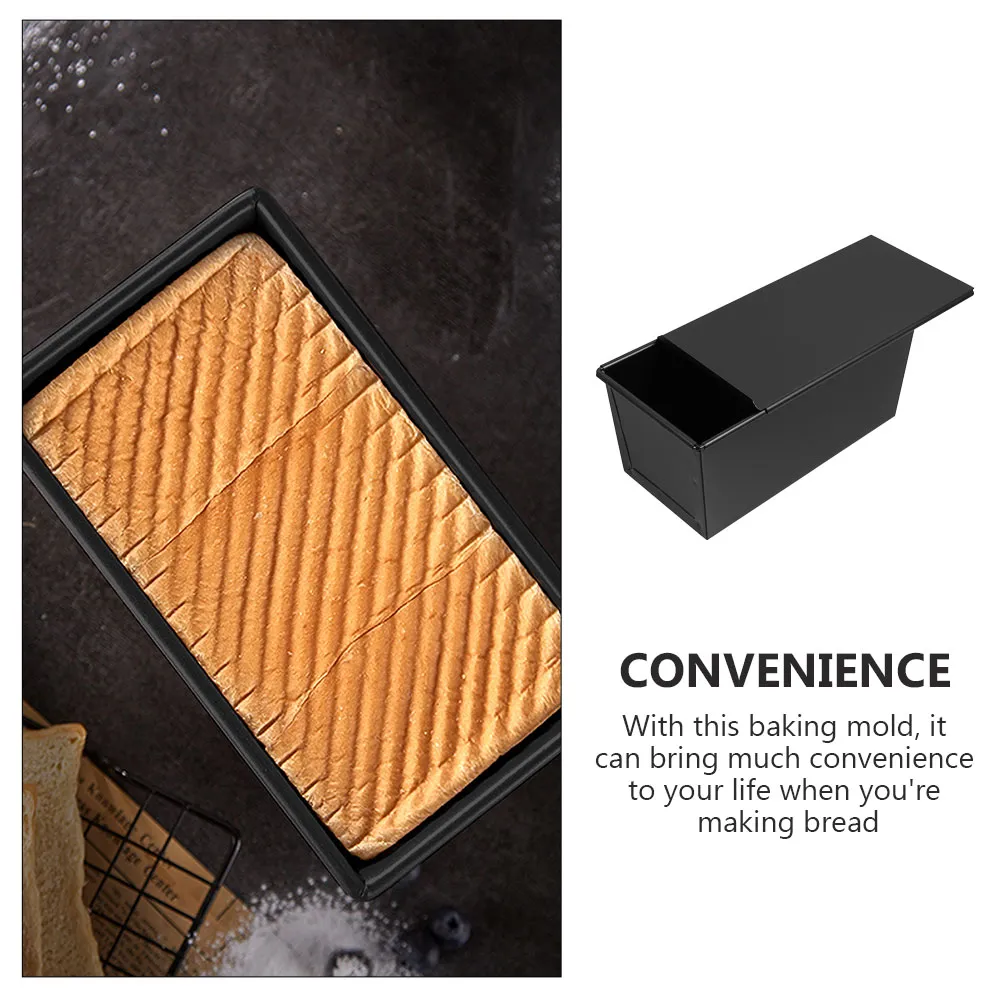 Loaf Pan Baking Bread Pan Toast Baking Mold Non-Stick Cake Pan Mini ...
