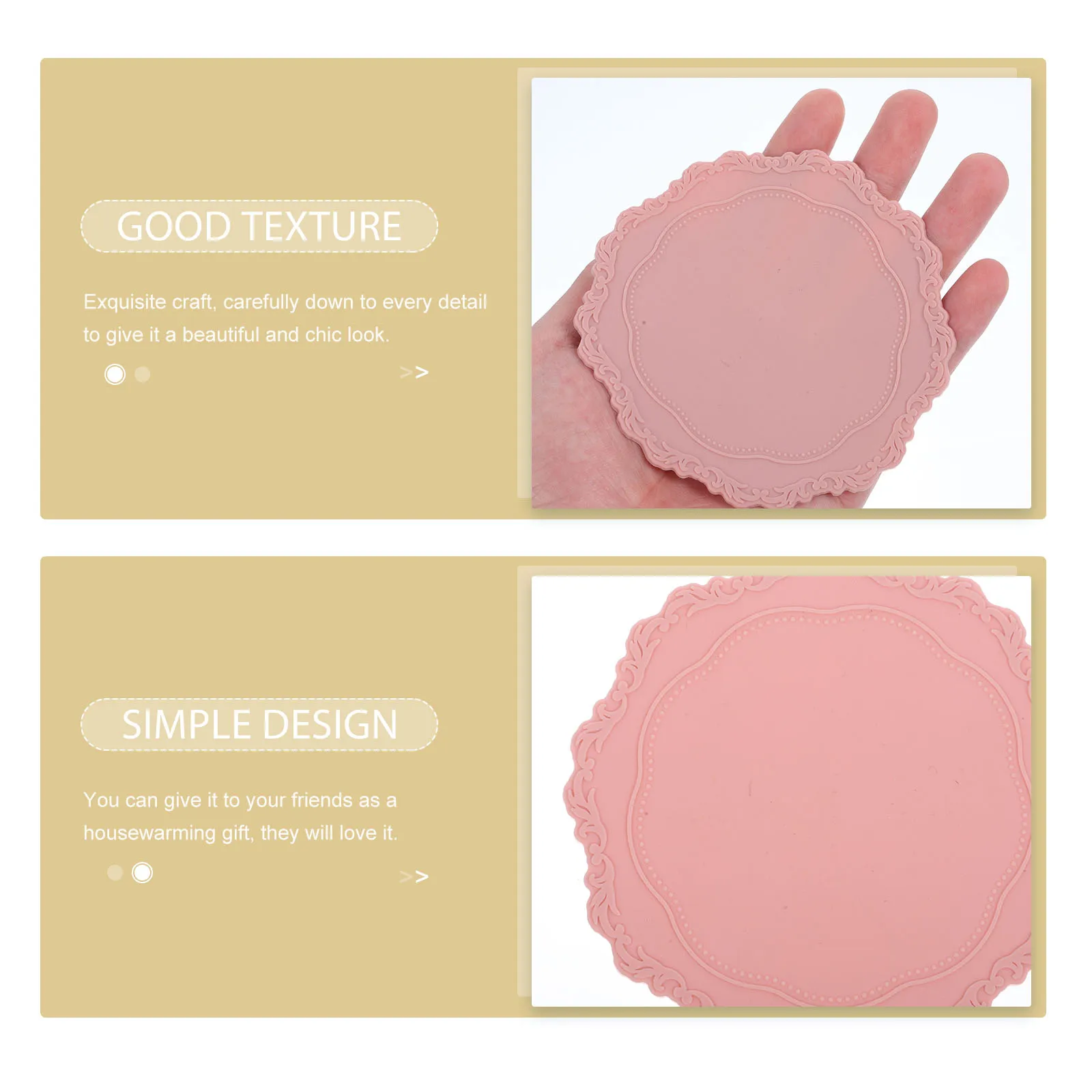 2 Pack Double-Sided Silicone Wax Seal Pads for DIY Wax Seal Decoration ...