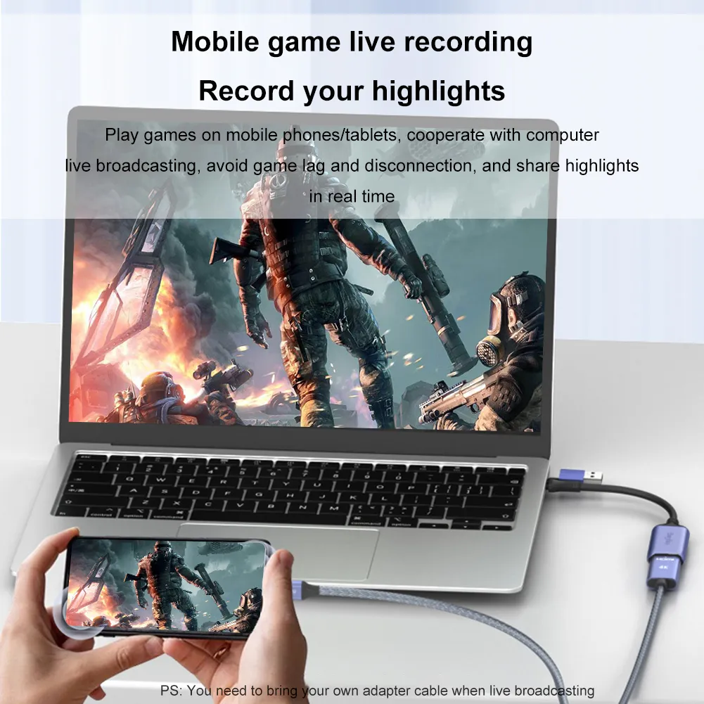 DHgate.com:Game Capture Card, 4K1080P HDMI to USB/Type-C Game Video ...