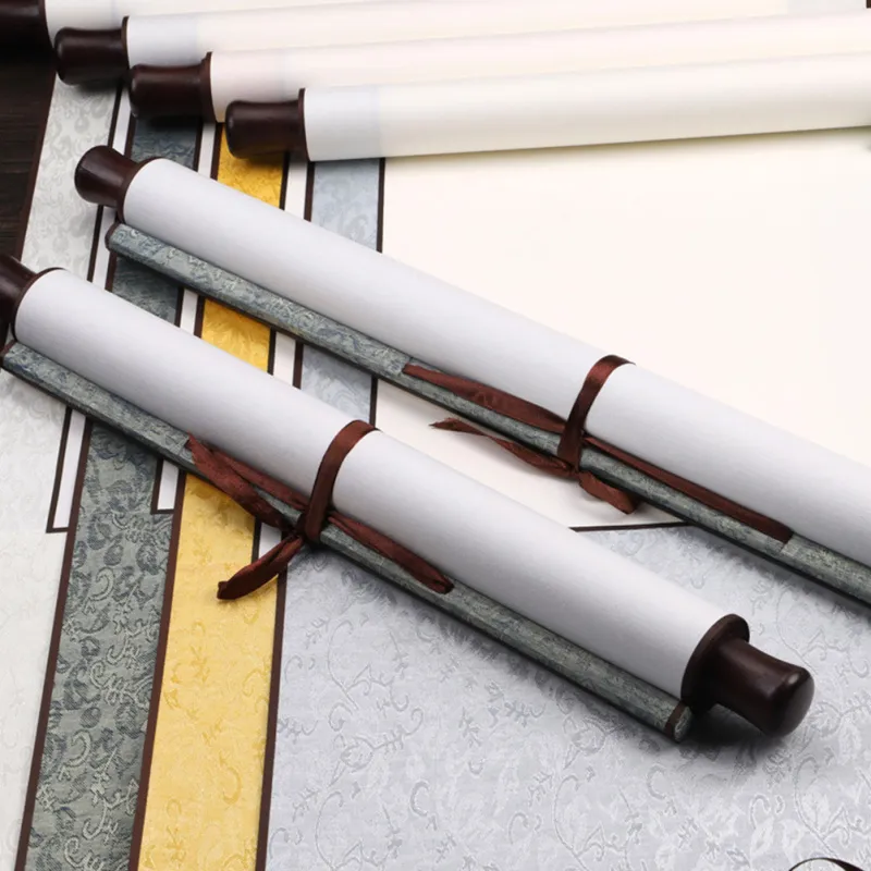 2024 Premium Paper Calligraphy Scroll Set: Blank Chinese Writing ...