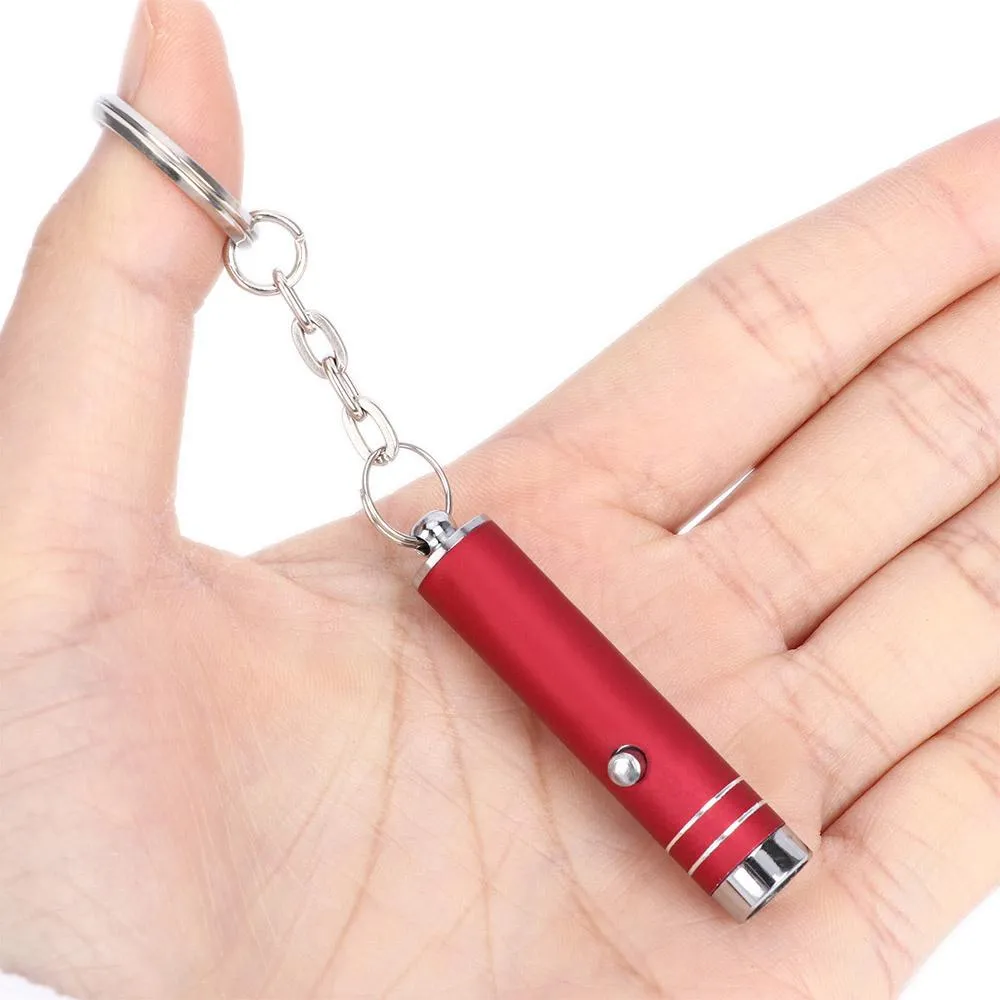 Portable Mini Detector Money Check Counterfeit Money ID Currency LED UV ...