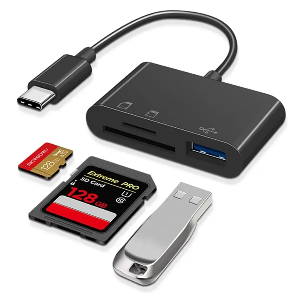 3 In 1 USB C Card Reader Type C Micro SD, SD, CF... From Arthur032, $0. ...