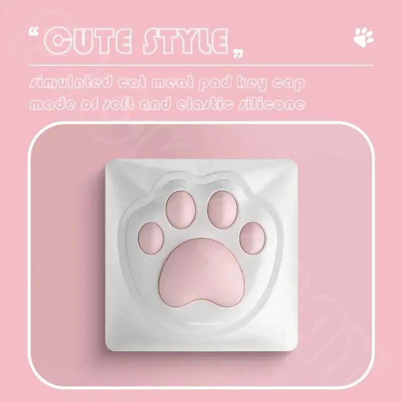 Kawaii Paw Key Cap Cute Keycap Cat Keycaps From Homepro18, $14.02 ...