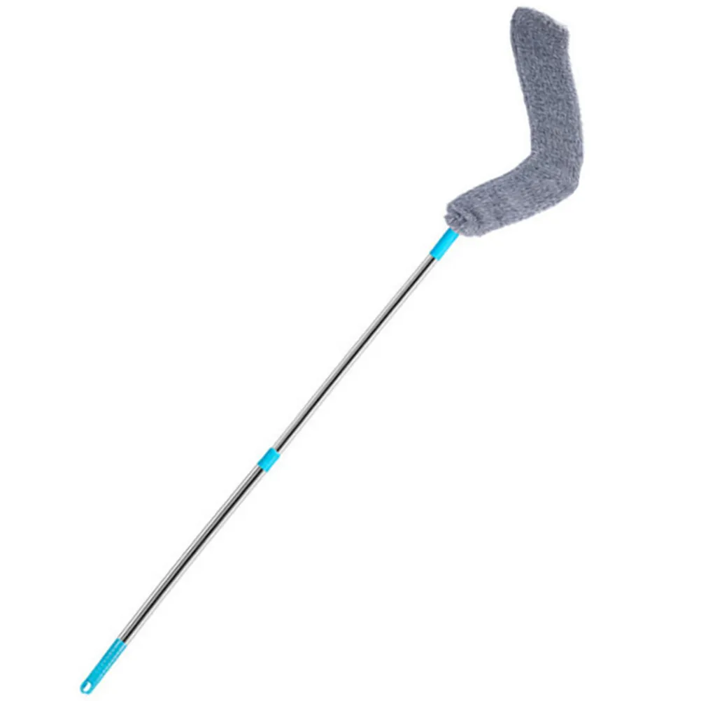 Extendable Microfiber Duster with Long Handle, Grey, Set of 2, Washable ...