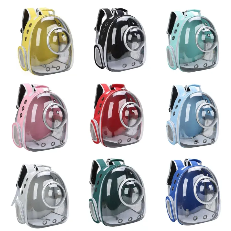 Breathable Clear Bubble Transparent Pet Carrier Backpack For Large Cats ...