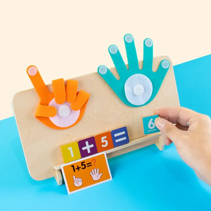 Wholesale Develop Finger Counting Math Toy Finger Counting Digital ...