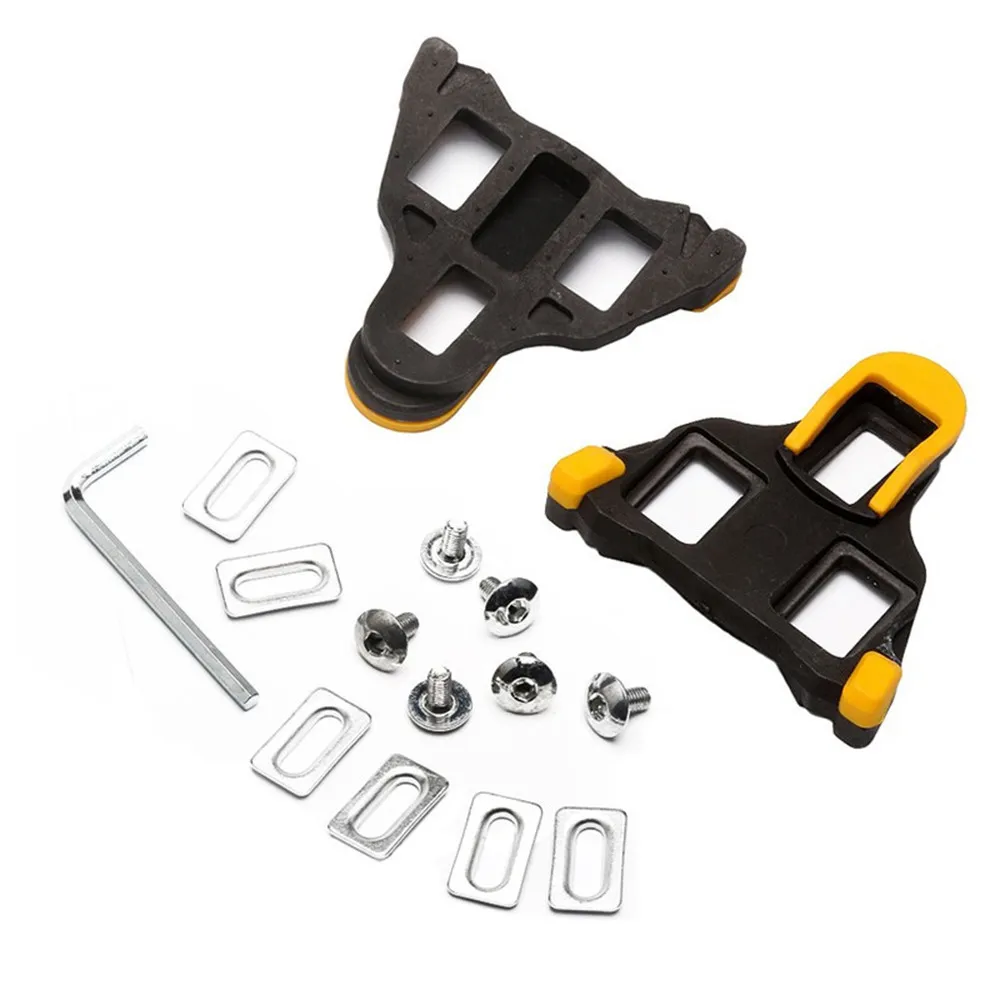 Road Pedal Cleats Set Lightweight, Durable Self Locking Pedals For ...