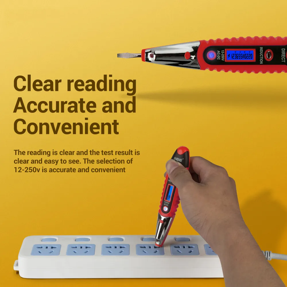LCD Display electronic pencil Tester for Electricians - Detects ...