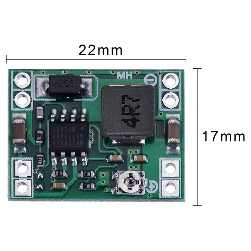 Adjustable Buck currency converter for Arduino - MP1584 DC-DC Step Down ...