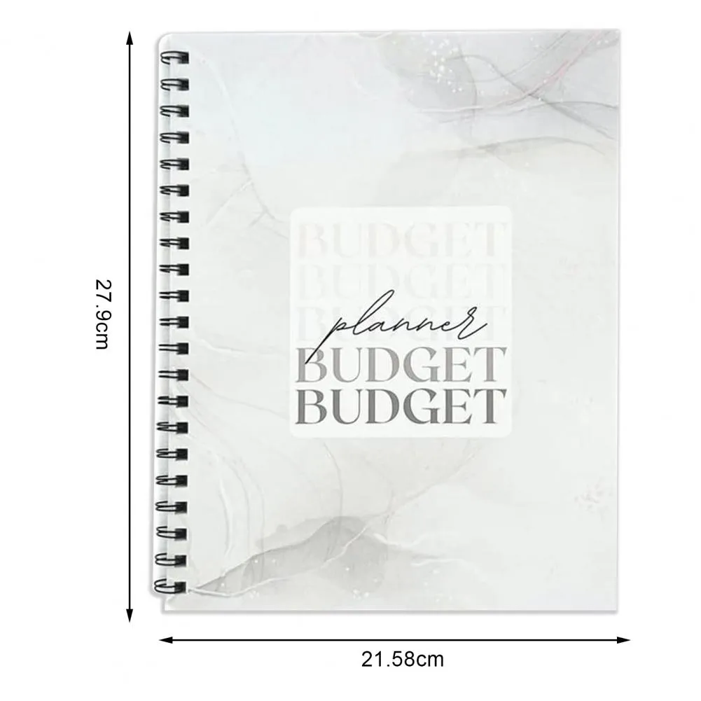 DHgate.com:Undated Budget Planner - 57-Page Clear Print Expense Tracker ...