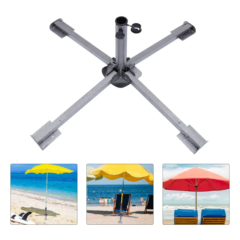 DHgate.com:Heavy-Duty Foldable Cross Base Stand for Patio Umbrella ...