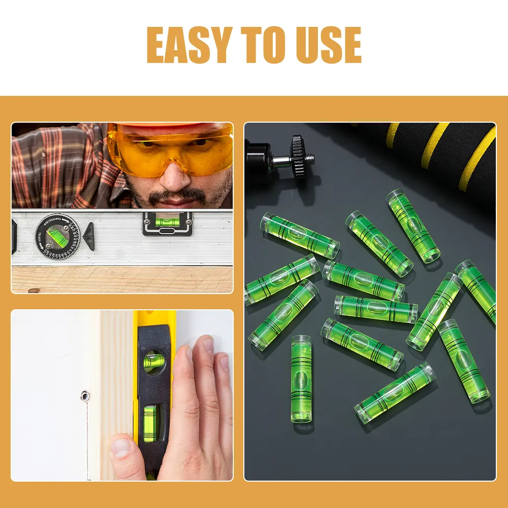 50 Mini Spirit Levels for Hanging Pictures & DIY, High-Precision Bubble ...