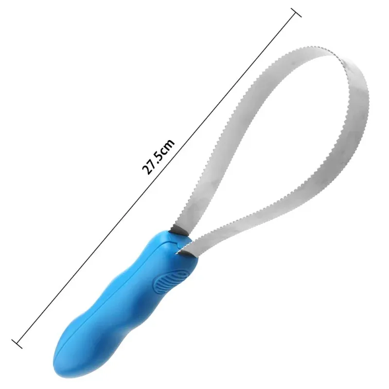 DHgate Metal Dog Shedding Blade Brush Removes Loose Hair Fur Grooming Tool for Dogs Horses Pet Supplies
