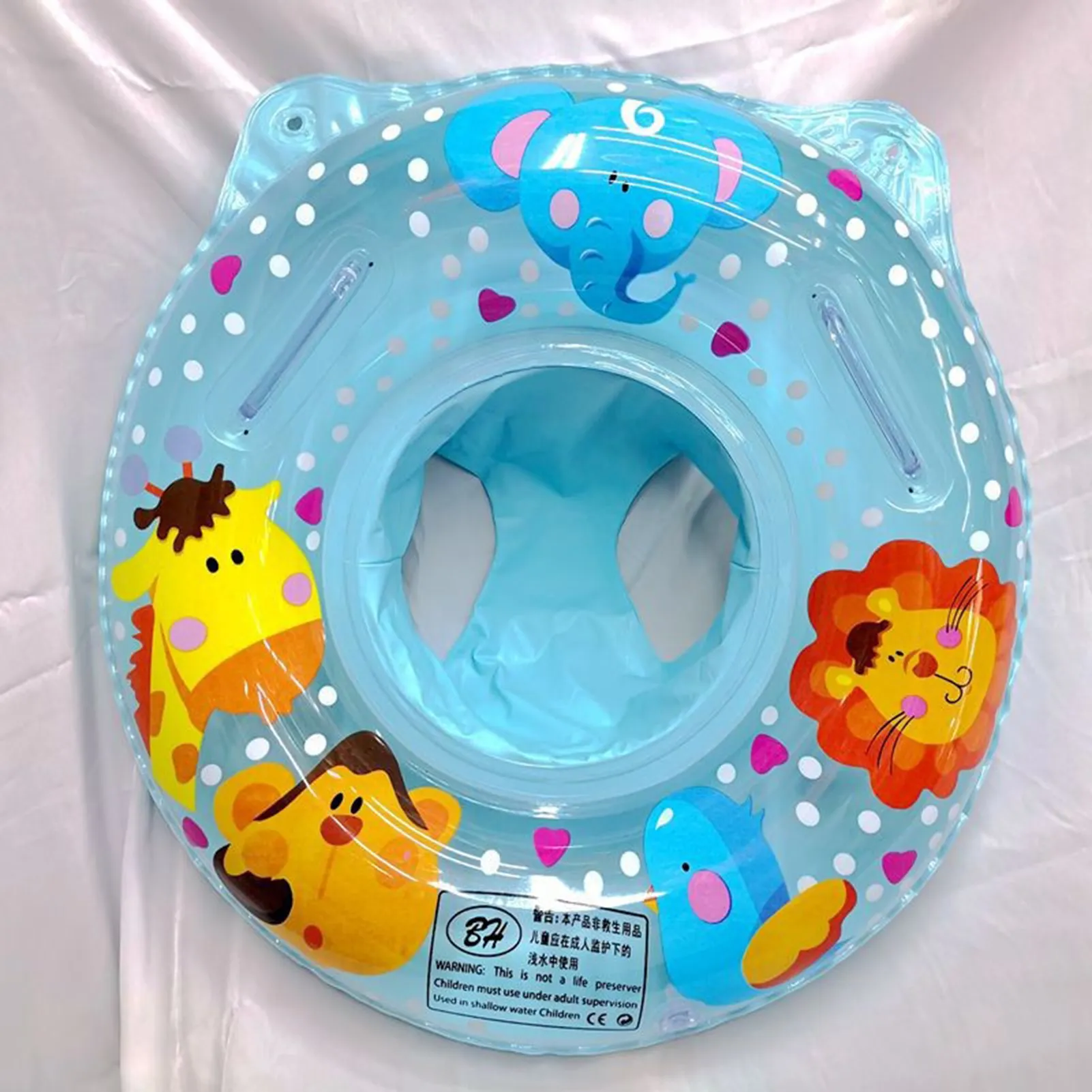 DHgate.com:2024Baby Pool Float with Canopy - Inflatable Toddler Float ...