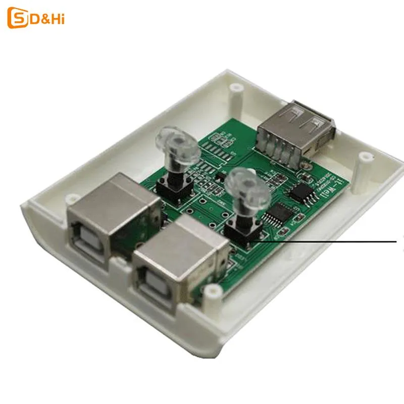 DHgate.com:2-Port USB Printer Sharing Device: Manual KVM Switch ...