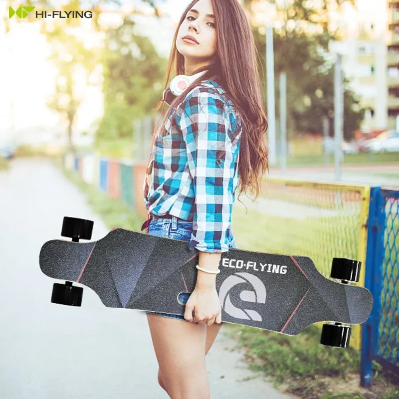 Electric Skateboard Adult: Dual 350W Motor Skateboard With Remote ...