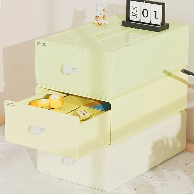 Wholesale Storage NEW Desktop Stackable Box Plastic Stationery Cosmetic ...